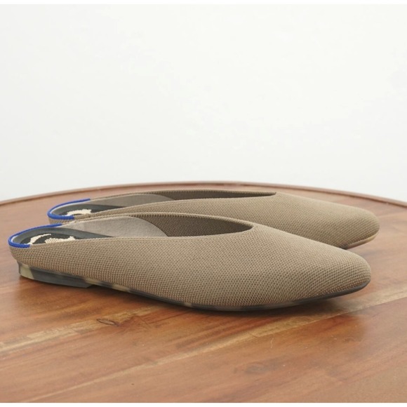 Rothy's | Shoes | Rothys Womens Almond Demi Flats Mules Slip On ...